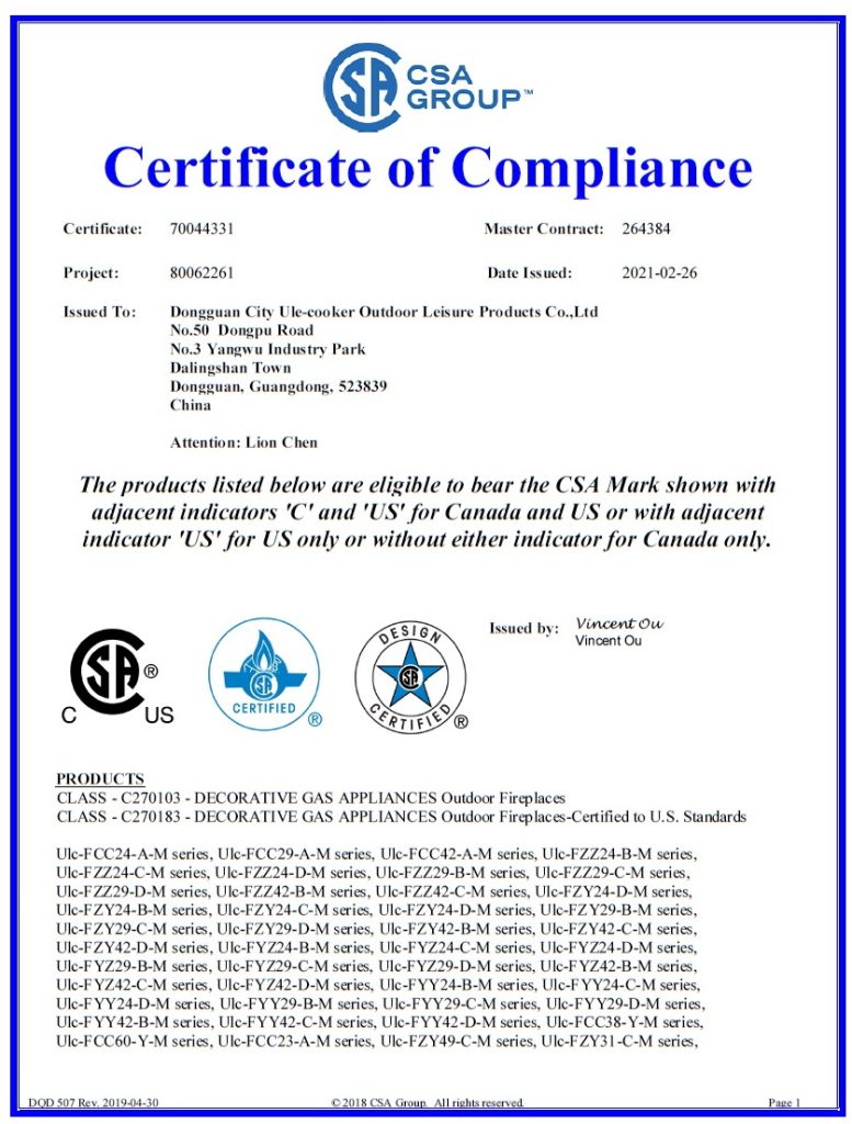 Fire Pit Certifications and Compliance: Meeting Safety Standards ...
