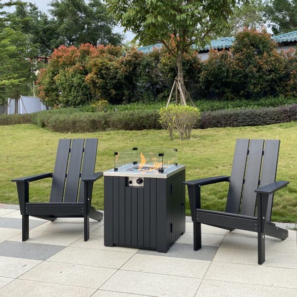 Outdoor Garden Fire Pit Set With Chairs - Wonderfires
